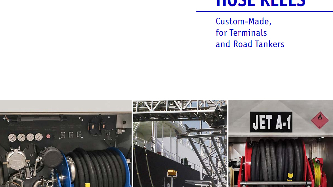 Hose Reels for Terminals and Road Tankers - elaflex.co.uk